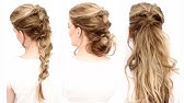 Opsteken met twisten, updo with twist - YouTube
