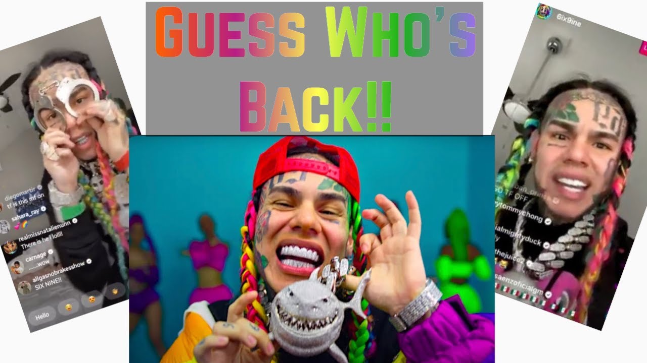 Gooba Tekashi 6ix9ine Instagram Live Has The Girls Triggered