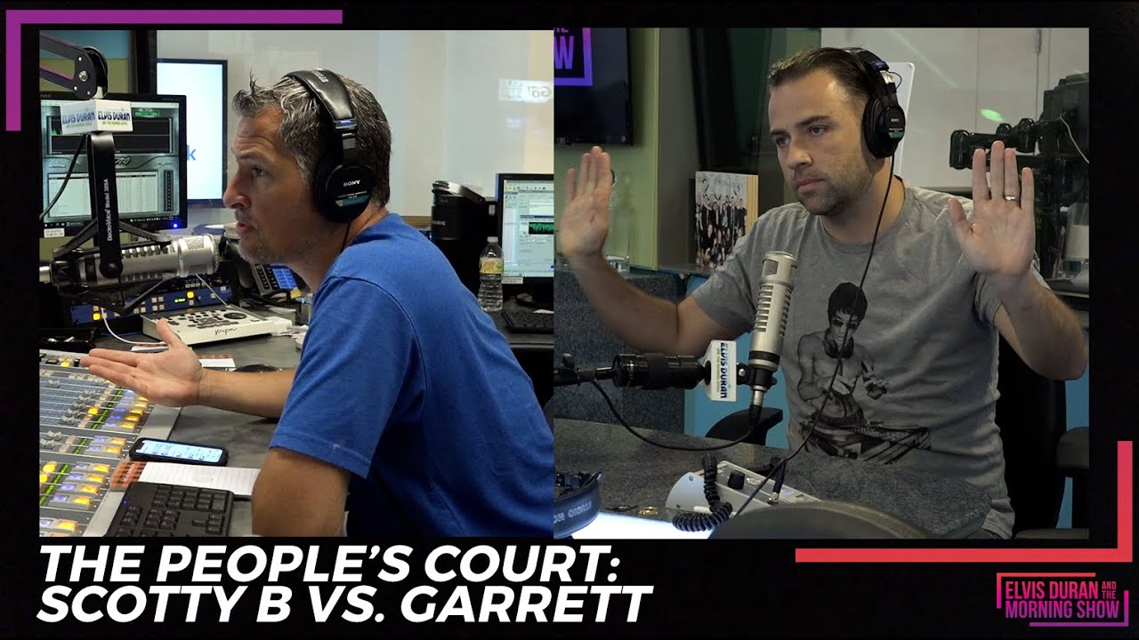 The People's Court: Scotty B VS Garrett | Elvis Duran Exclusive - YouTube