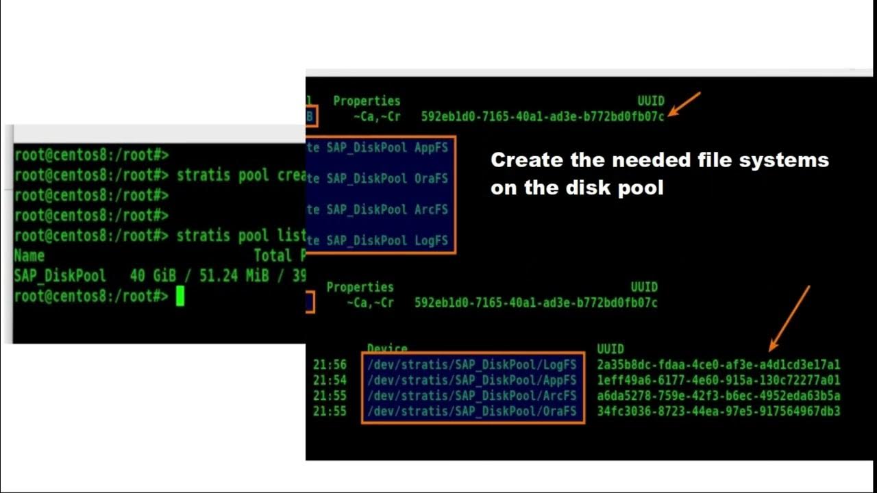 Stratis storage management (XFS file systems) on Red Hat Enterprise Linux 8 and above - YouTube