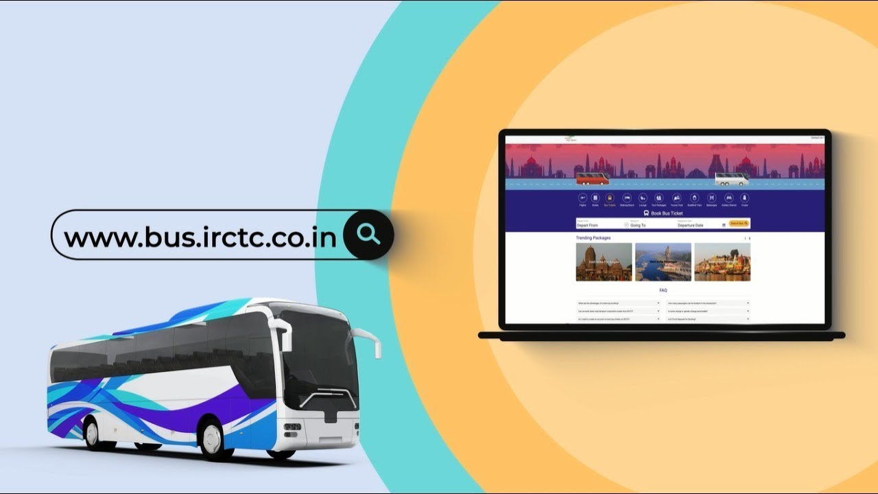 TRAVEL WITH IRCTC || BOOK YOUR BUS TICKET ON IRCTC PORTAL || IRCTC ...