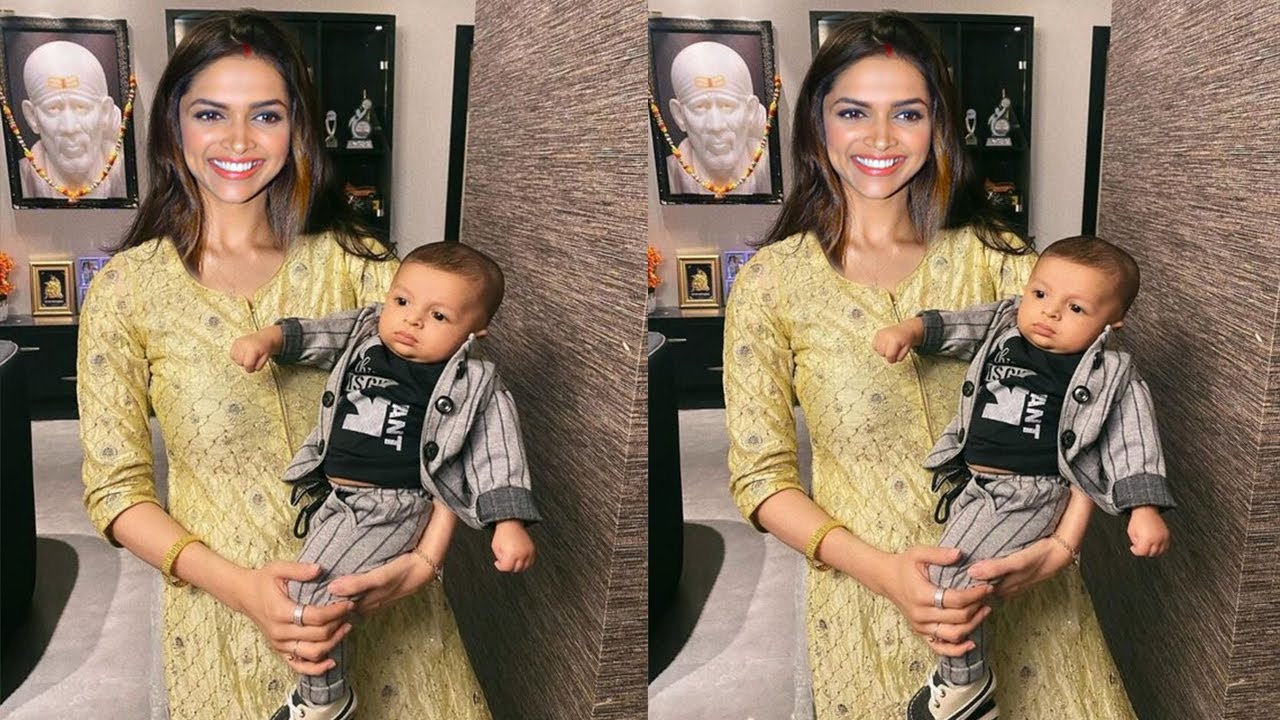 Deepika Padukone 1st Video Playing with her Baby girl with Ranveer ...
