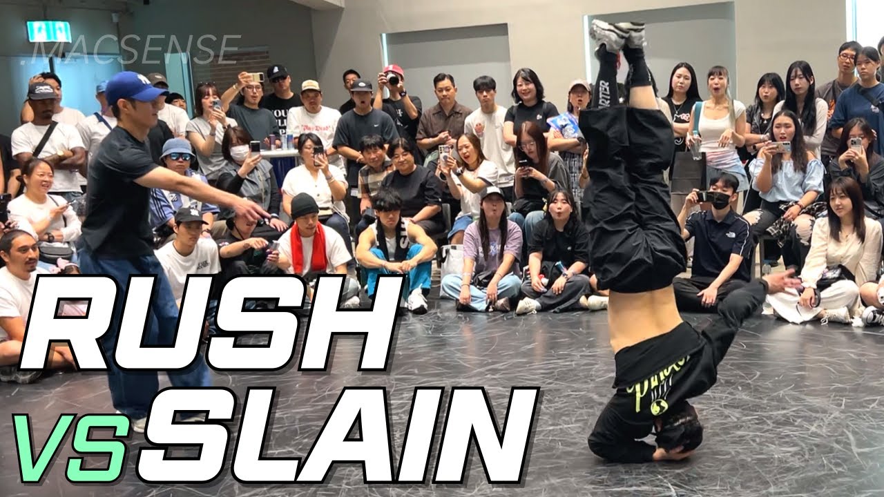 Bboy Rush vs Bboy Slain // The Real Game 2025 - YouTube