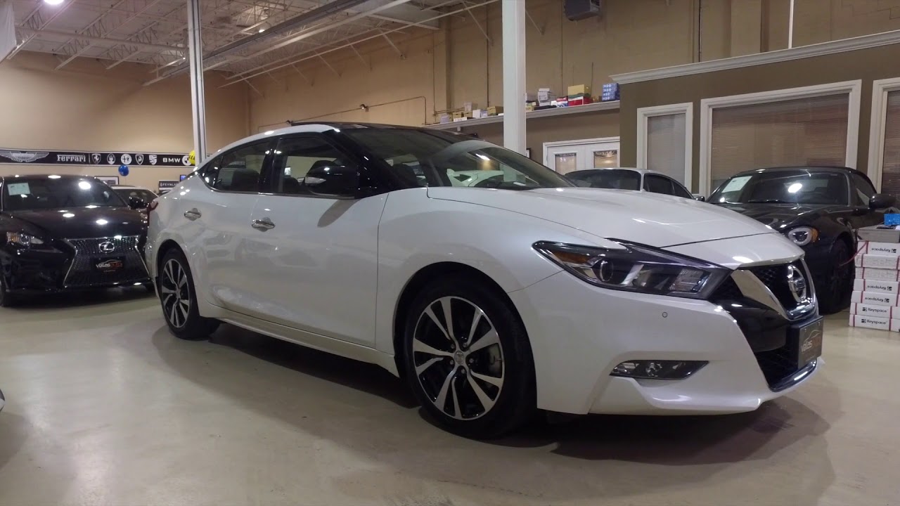 2018 Nissan Maxima SL| NAVIGATION - YouTube