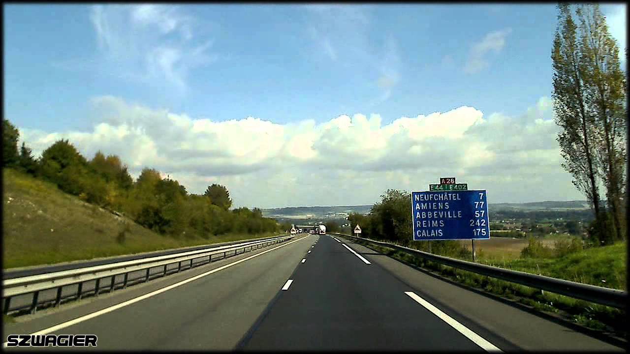 292 - France. A28, E44, E402 - Maucomble - Neufchâtel-en-Bray [HD ...