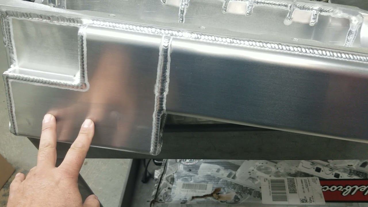 Creating a better oil pan. - YouTube