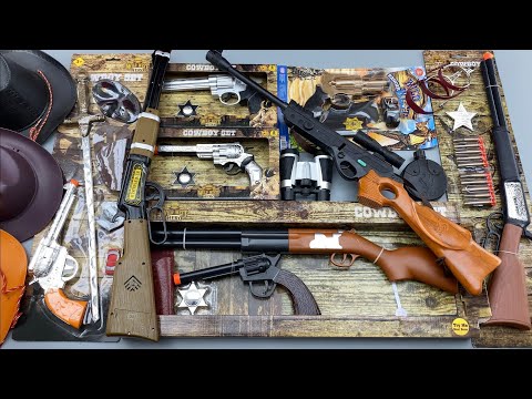 Kovboy Oyuncak Silah Setleri! Batının Silahşörleri - Pompalı Tüfekler - Tabancalar - Büyük Silahlar