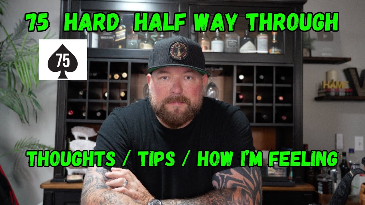 I'm half way through 75 Hard, here is how I'm doing it! - YouTube