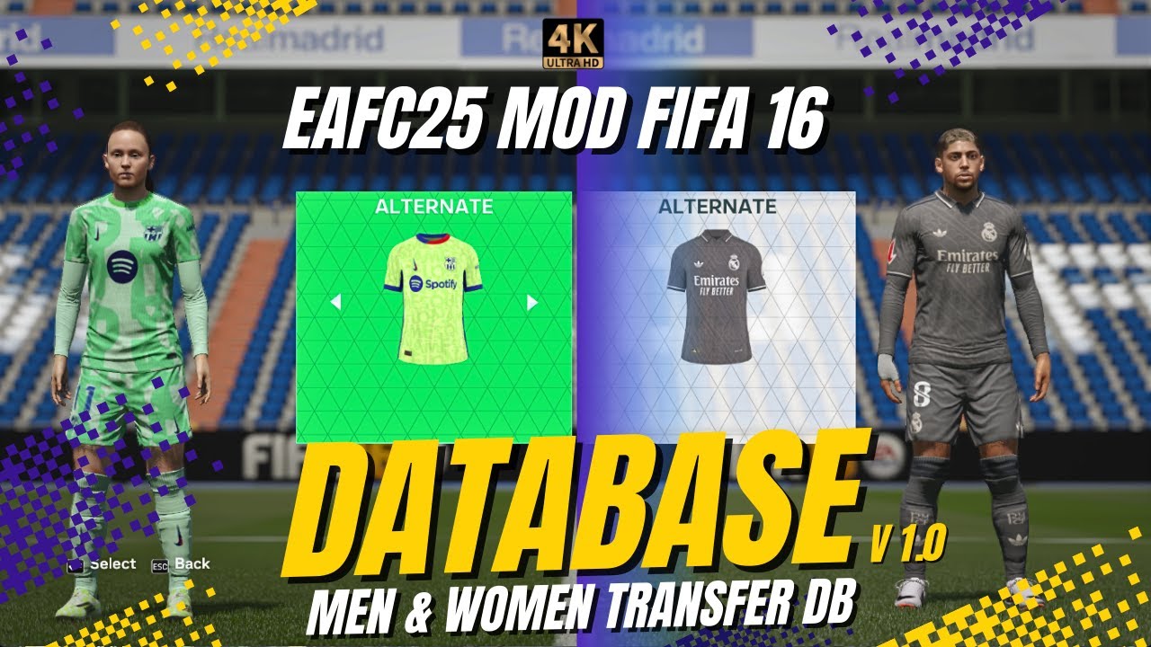 FINALLY! FIFA 16 mod FC25 Android Offline Update Latest Transfer Fix ...
