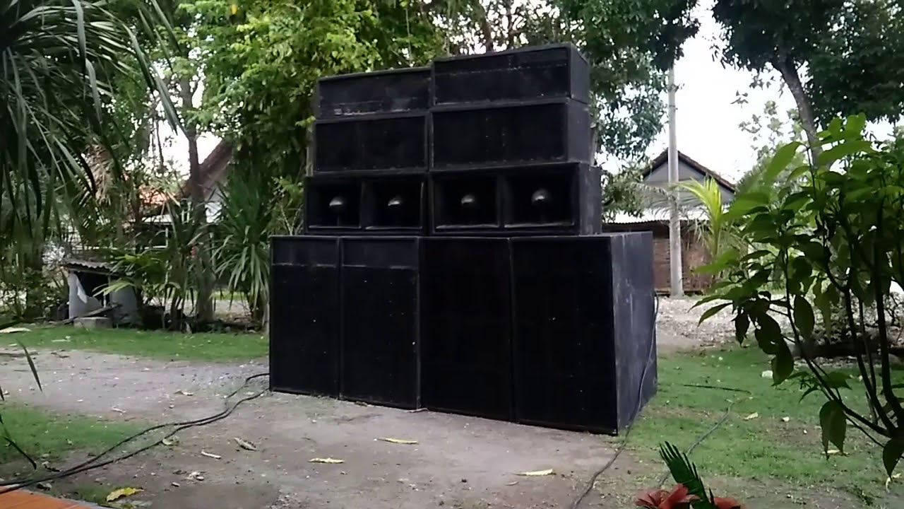 Cek sound buat acara kecil - YouTube