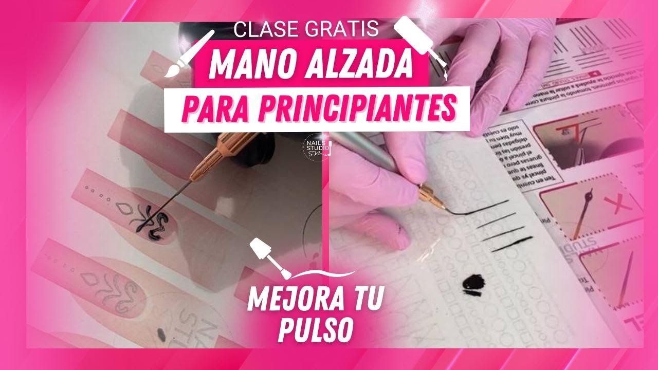 💅CLASE de Mano Alzada para Principiantes GRATIS ¡Suelta la Mano con ...