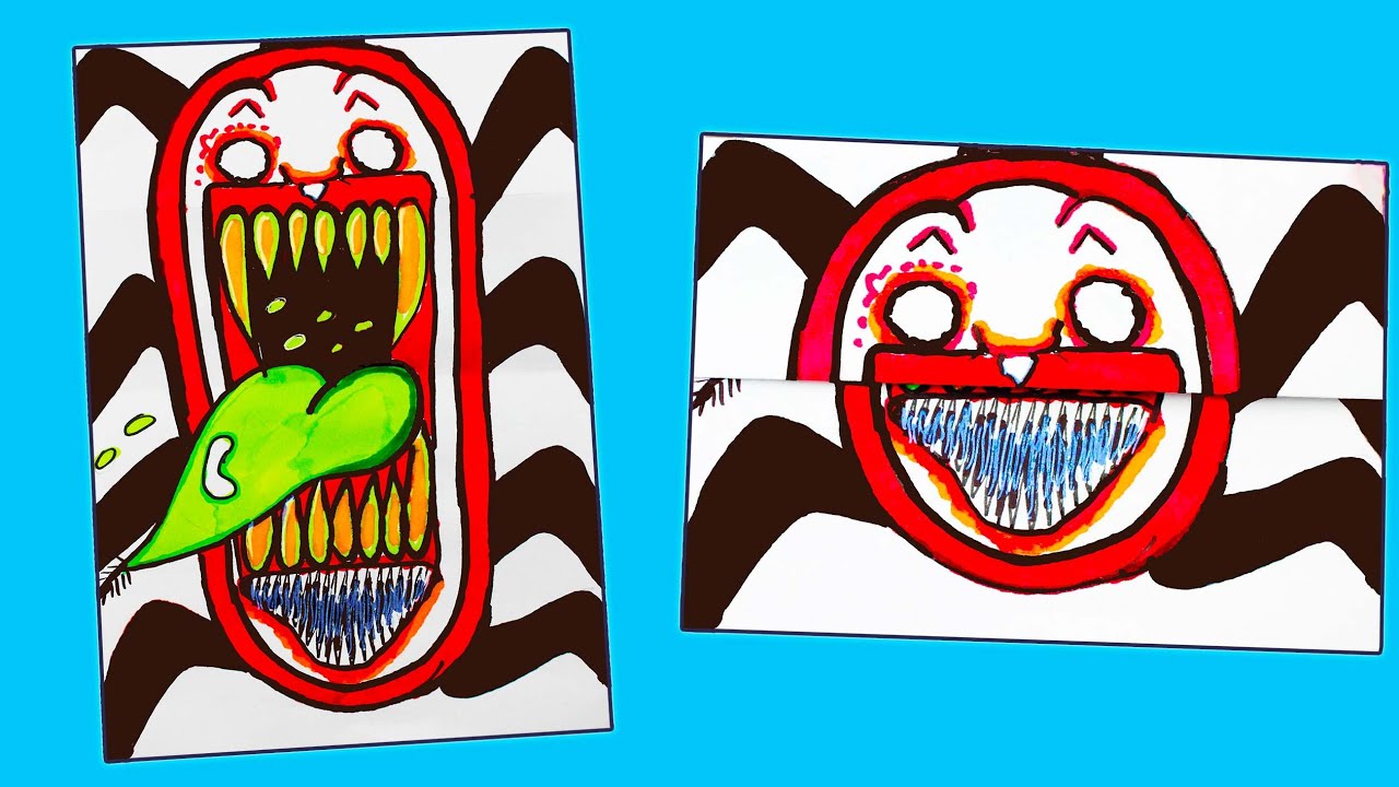 CHOO CHOO CHARLES ARTS & PAPER CRAFTS - YouTube