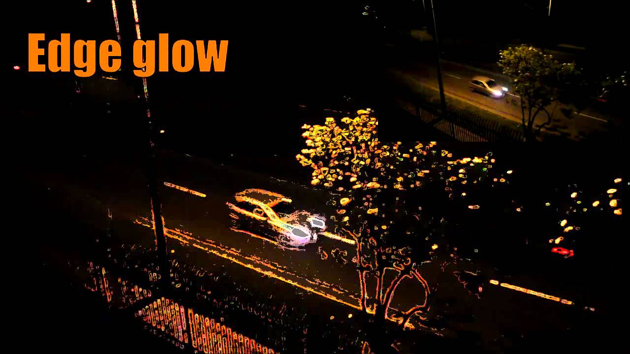 Kdenlive Edge glow - YouTube