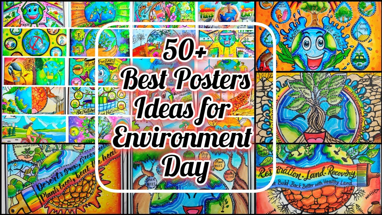 Environment Day Poster Ideas to win competition / 50 plus unique ...