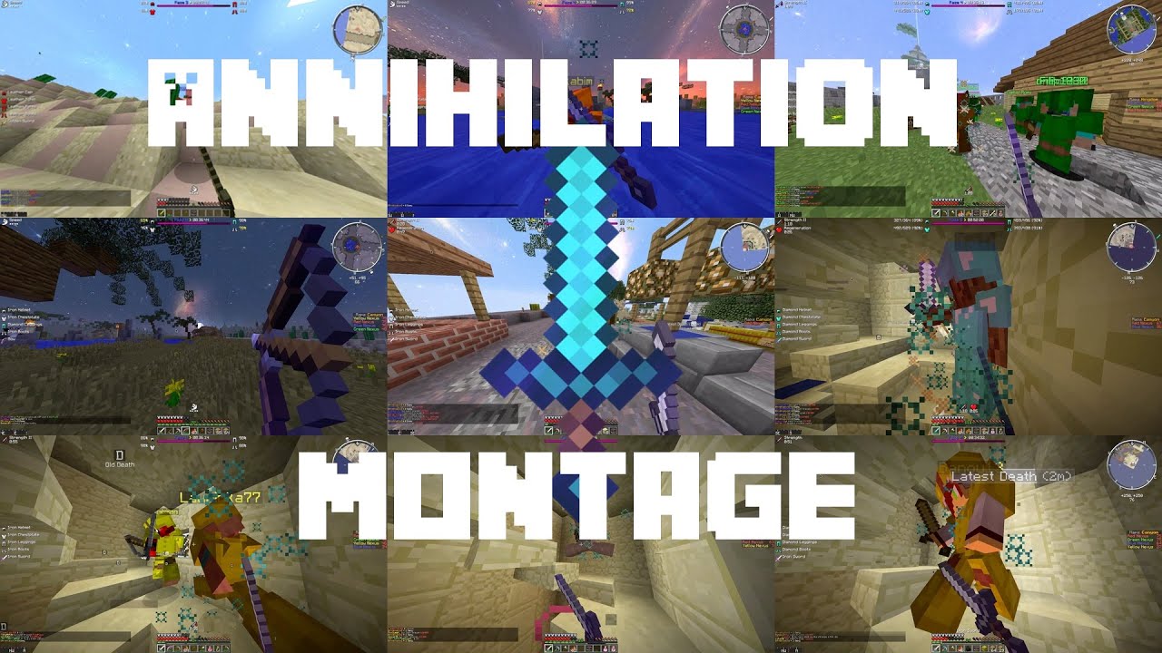 Minecraft Annihilation - (S)kill Montage by olik400 - YouTube