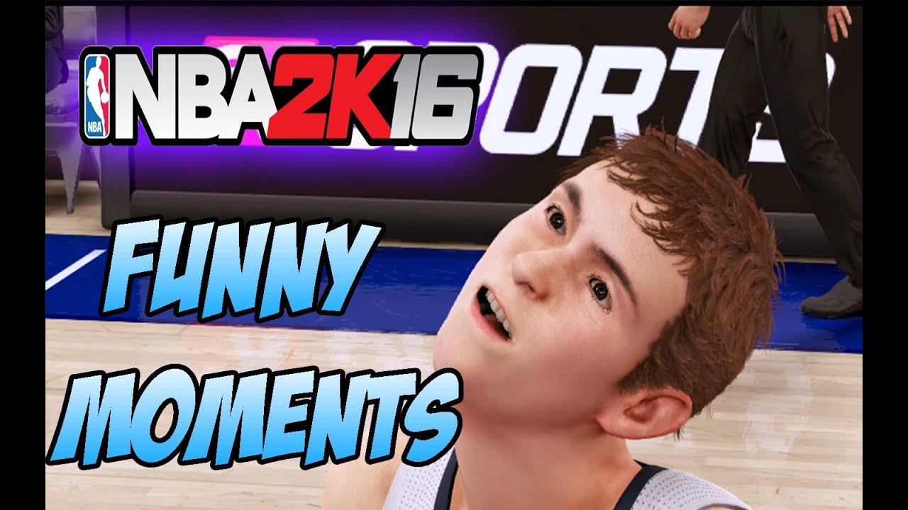 NBA 2k Random Funny Moments (My player Fails & Rage) - YouTube