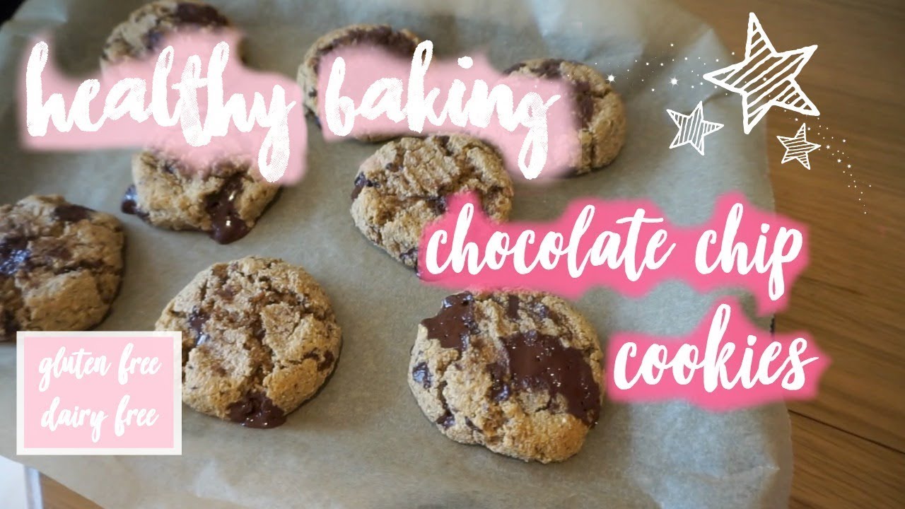 GF & DF CHOC CHIP COOKIES! | Baking + Self Love Chats - YouTube