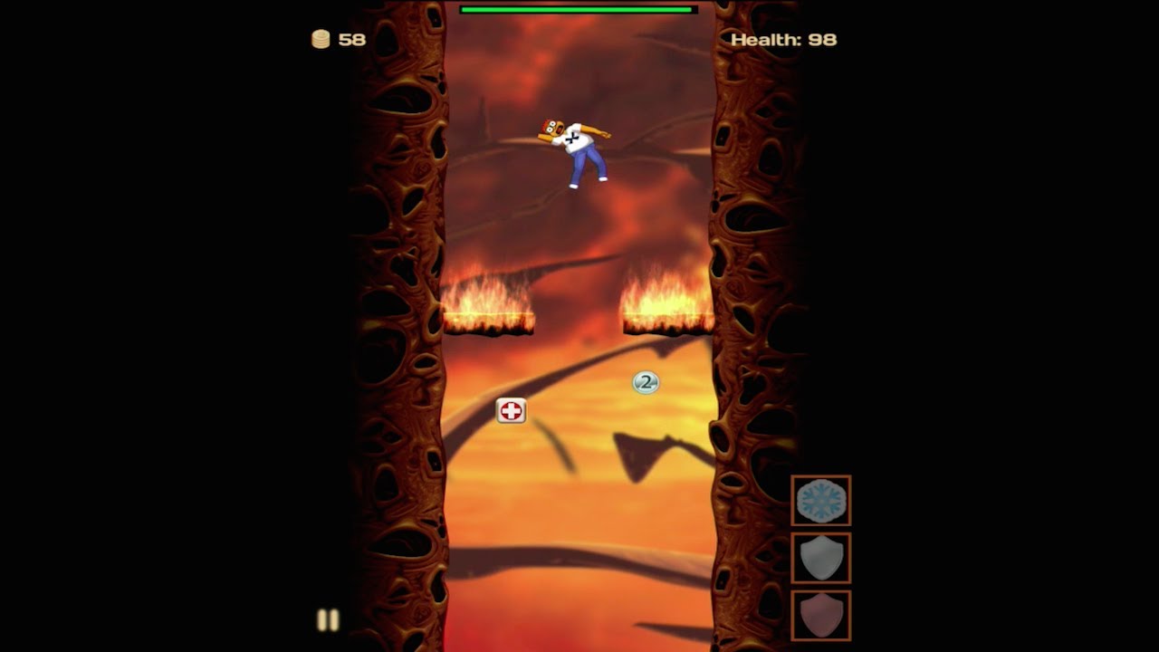 Fall To Hell [iOS] Gameplay - YouTube