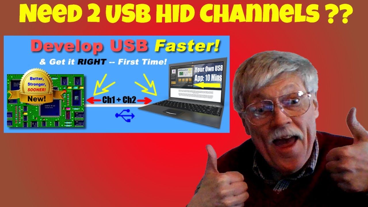 Easy way to create multiple hid interfaces - YouTube