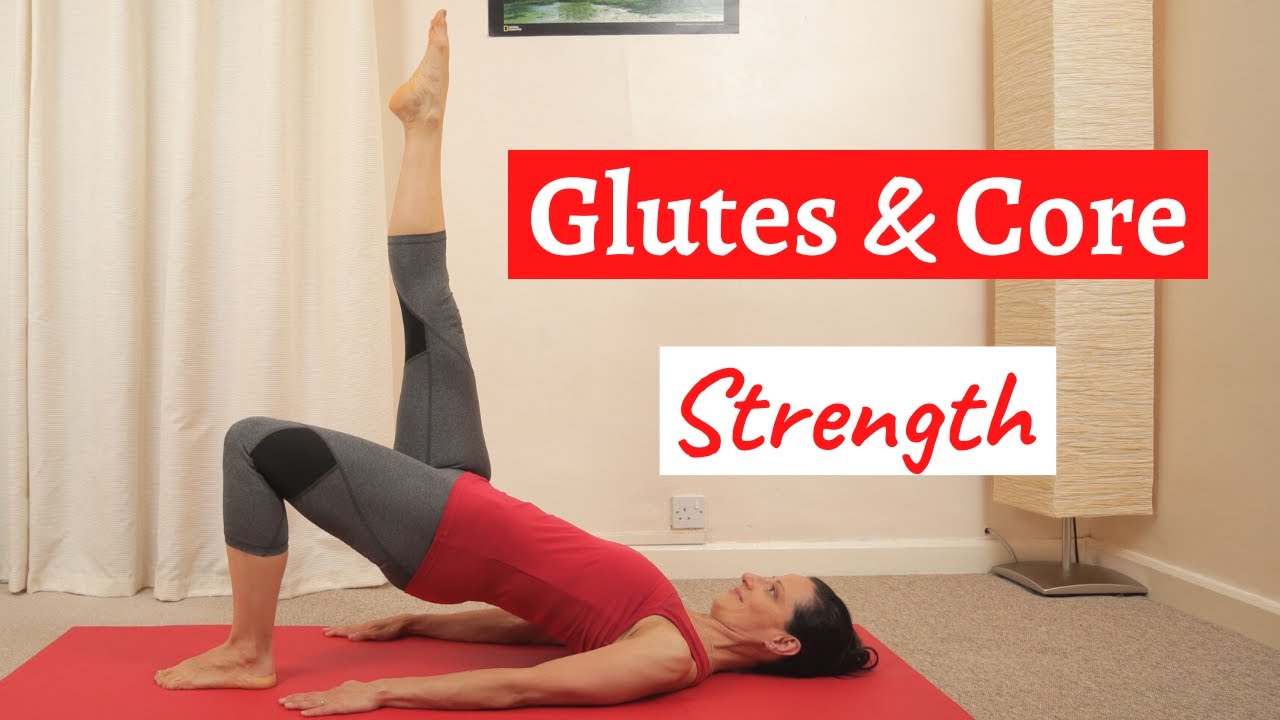 Glutes and Core Strengthening | 10 Min Pilates Workout | Core and ...