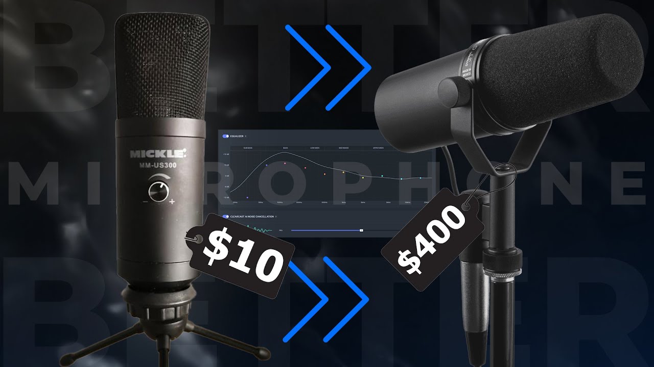 THIS WILL MAKE YOUR MICROPHONE SOUND LIKE A STUDIO MIC. | Free. - YouTube
