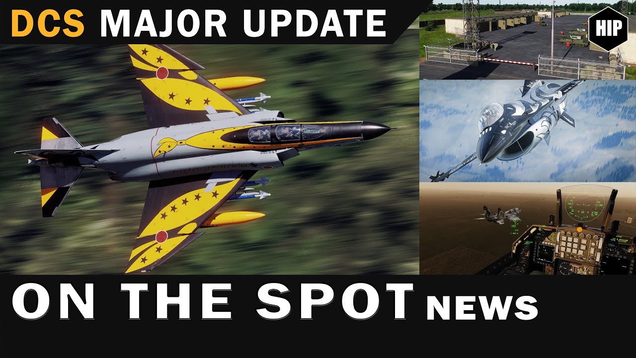 DCS MAJOR Update | Cold War Germany | F4E Phantom Update | Jester | DTC Viper & Hornet - YouTube