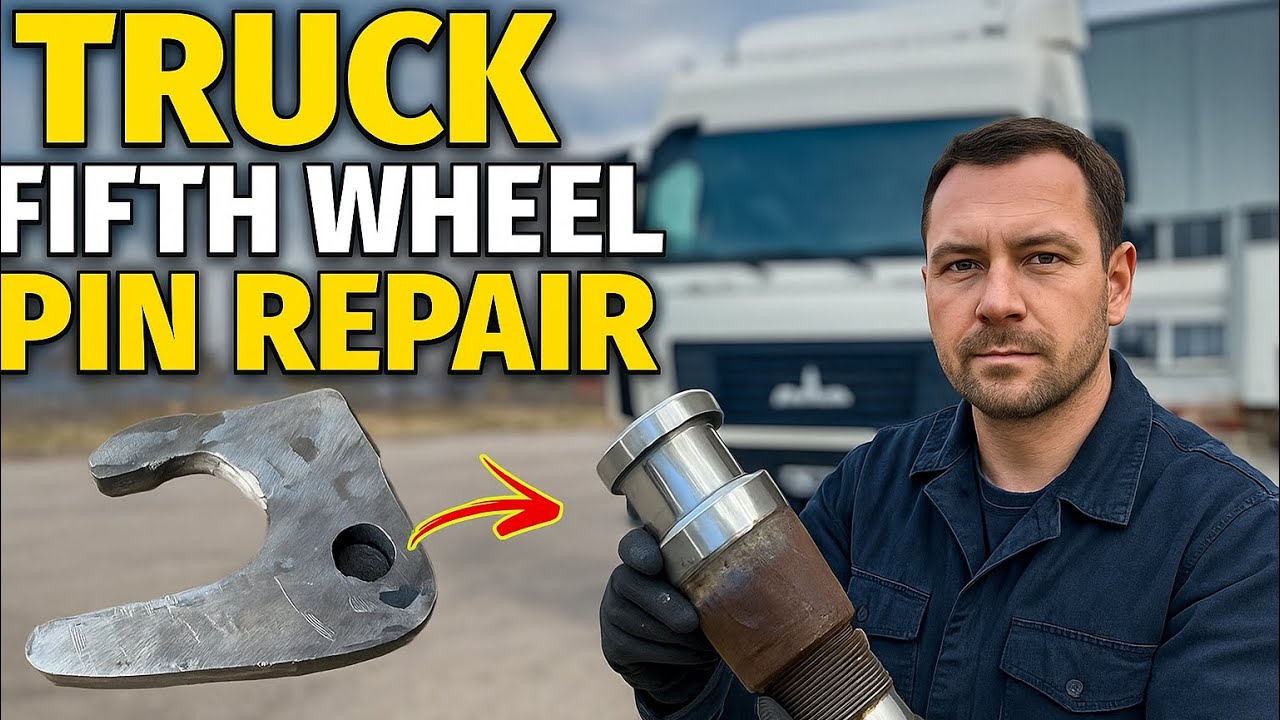 How to Repair Truck Fifth Wheel Lock Pin | Heavy Duty Truck Fix ...