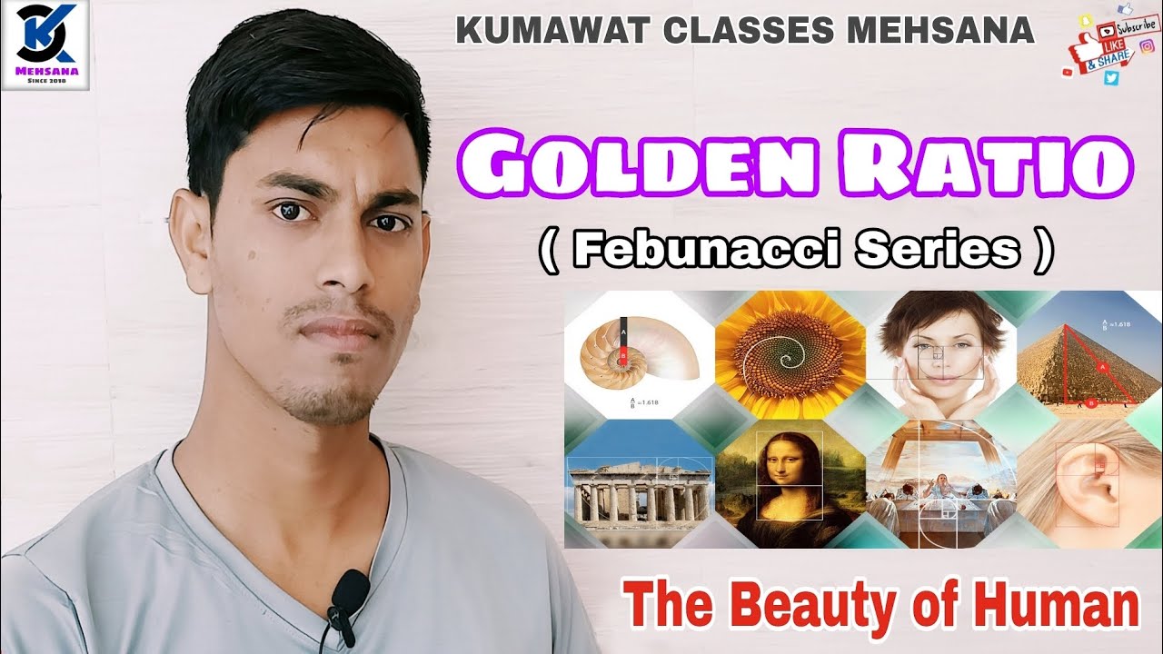 Golden Ratio || The Beauty Of Human II Febunacci Series II How to ...