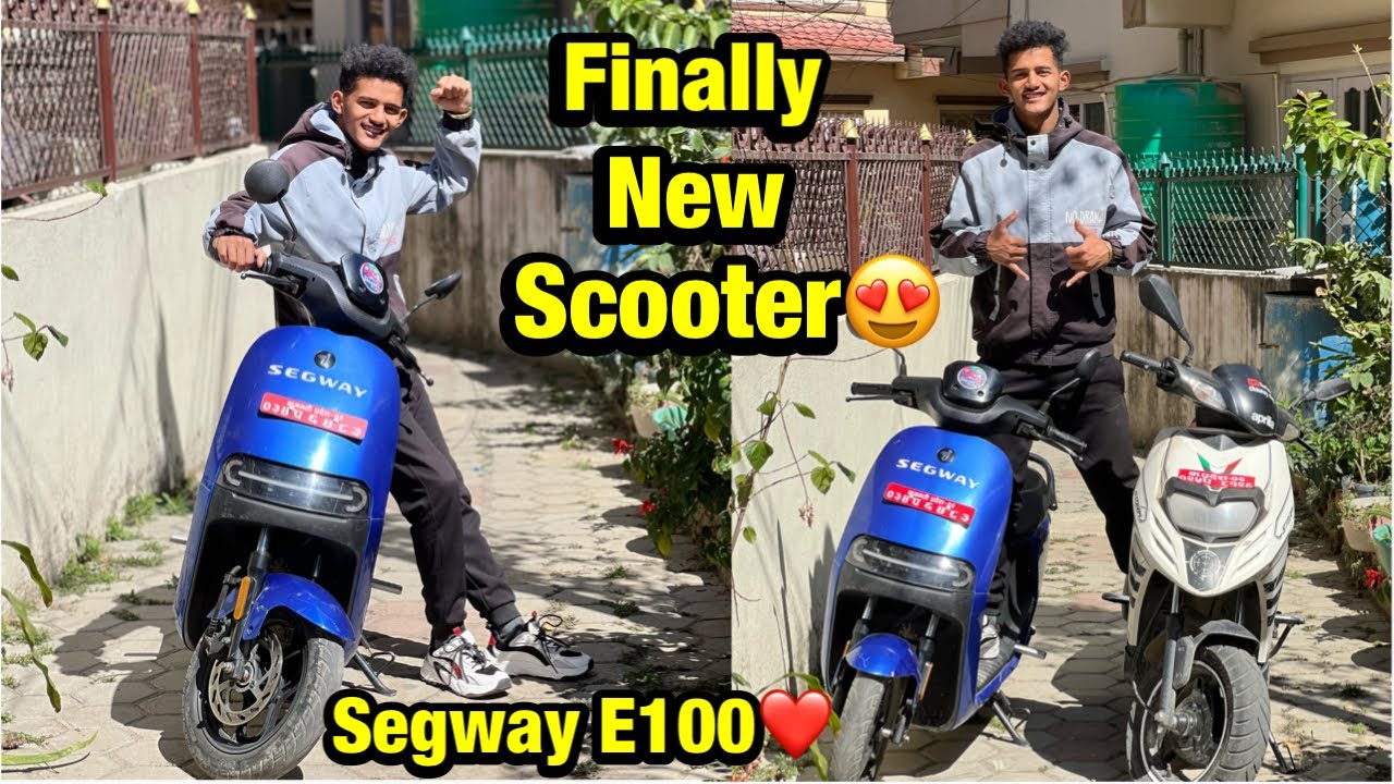 Finally ELECTRIC Scooter(Segway E100) pani Aayo😍 ️||Aba Pathao ma ...