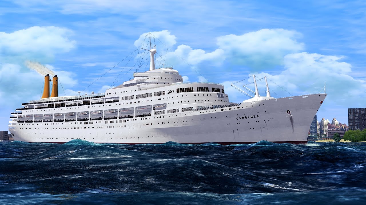 S.S. Canberra: The Great White Whale - YouTube