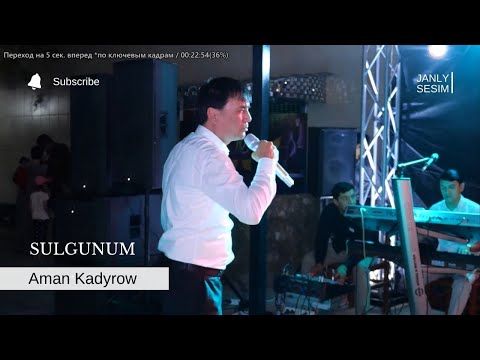 AMAN KADYROW - SULGUNUM | JANLY SES KONSERT| LIVE CONCERT | JANLY SESIM
