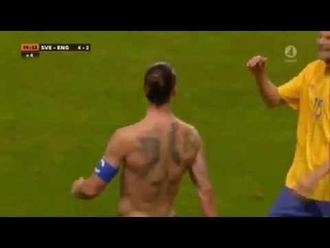 Zlatan İbrahimovic  Rövaşata Golü - Ters Açı İsveç 4-2 İngiltere) 14.11.2012
