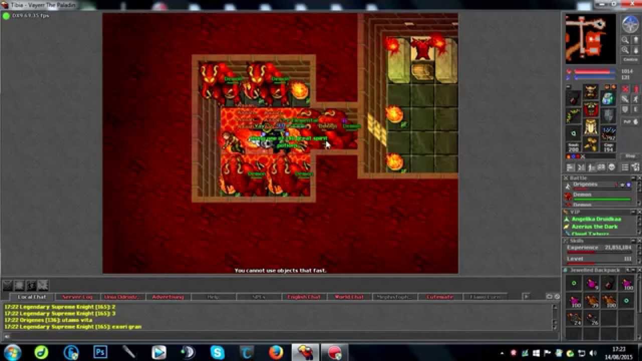 [Tibia- PC] Annihilator Quest Attempt 2 - YouTube