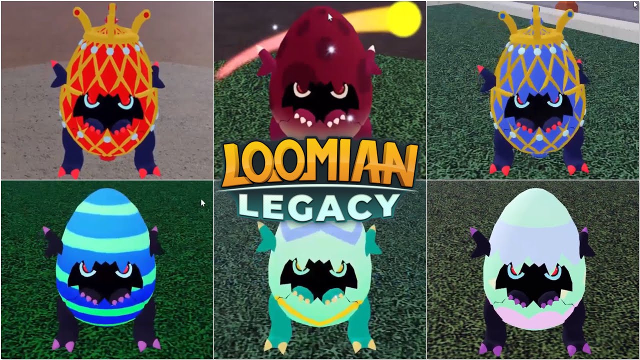 I Hunted 1 Hour in EVERY Egg Rain Spot | Loomian Legacy - YouTube