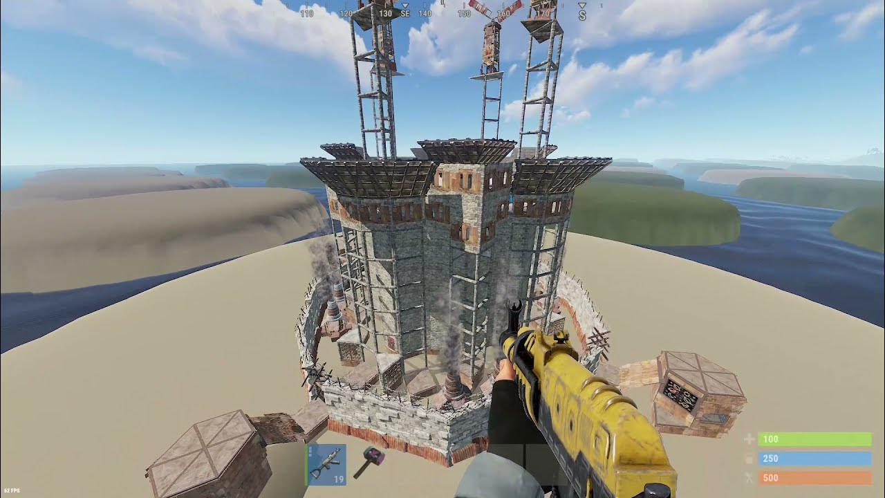 3x3 Shell Base For Large Groups | Open Core | Wide Gap Shooting Floor | Multi TC - RUST - YouTube