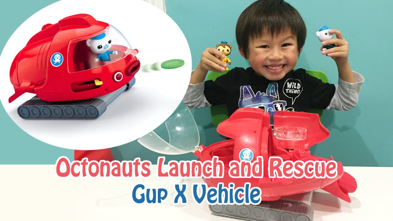 OCTONAUTS GUP X VEHICLE TOY - YouTube