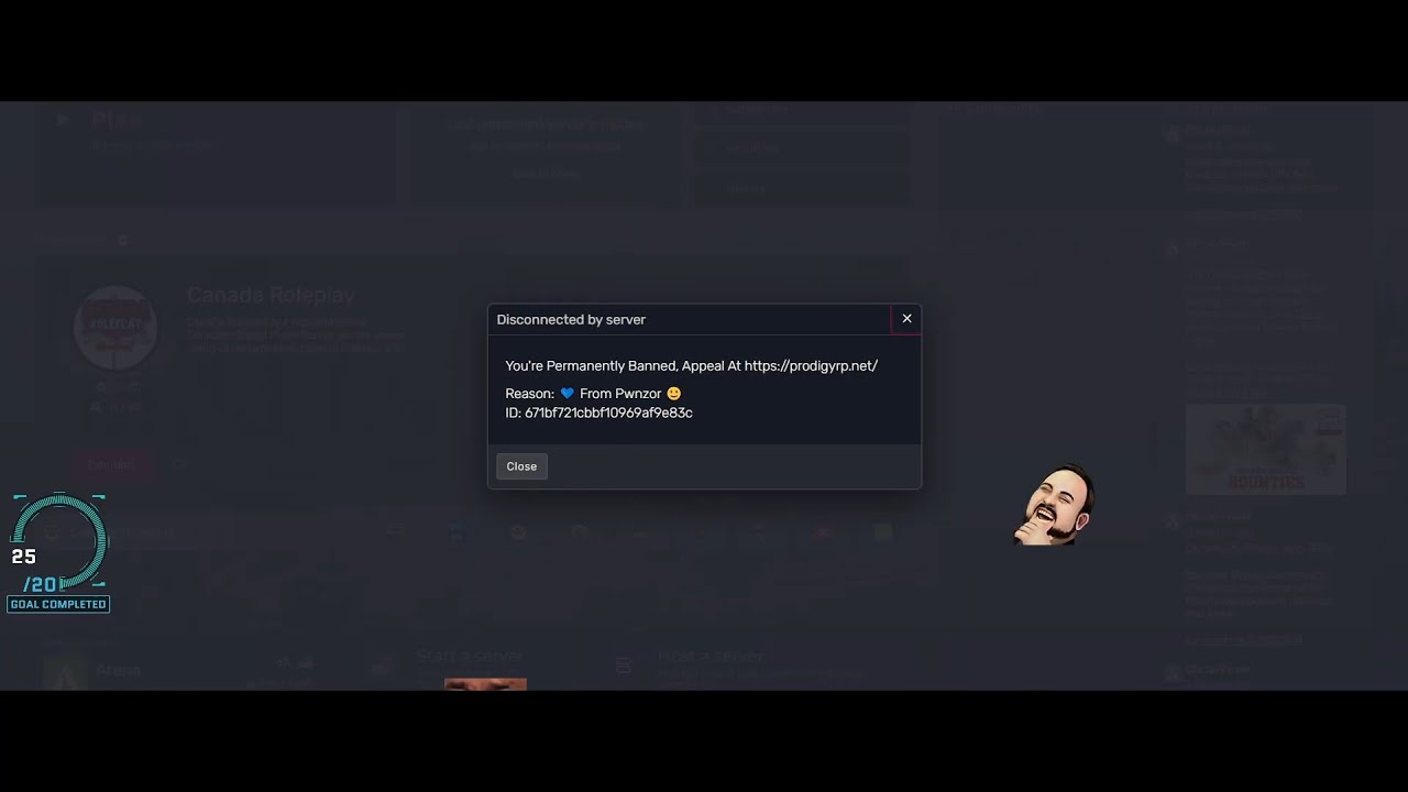 CG Richard gets Live Banned from Prodigy | ProdigyRP 2.0 - YouTube