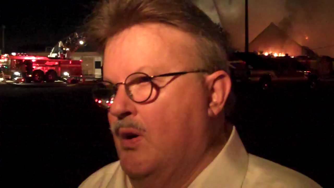 St. John's Pastor Tom Crowe talks about fire at church - YouTube