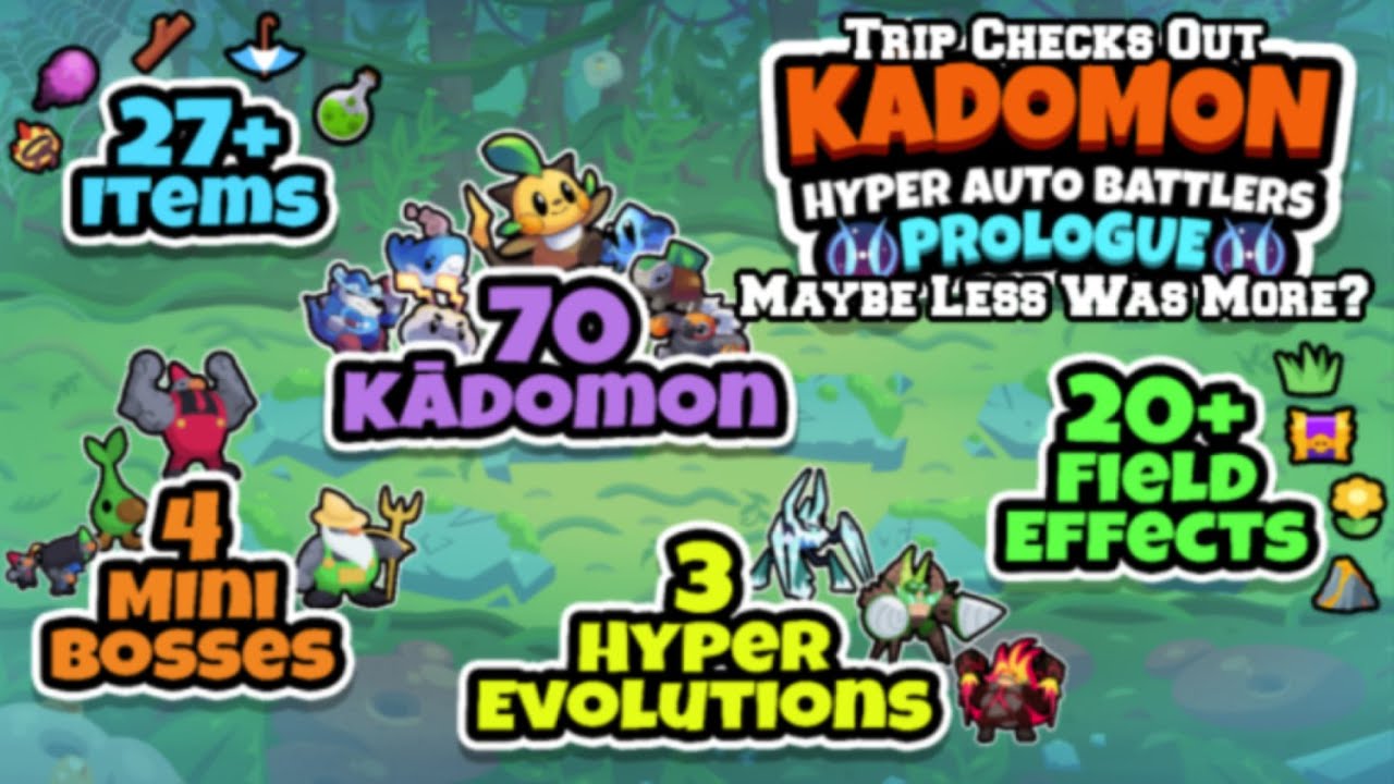 Kadomon Hyper Auto Battlers has Evolved, But is it For the Better? - YouTube