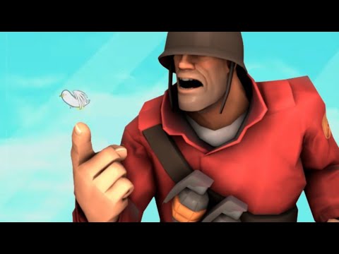 Guys look a birdie (TF2) - YouTube
