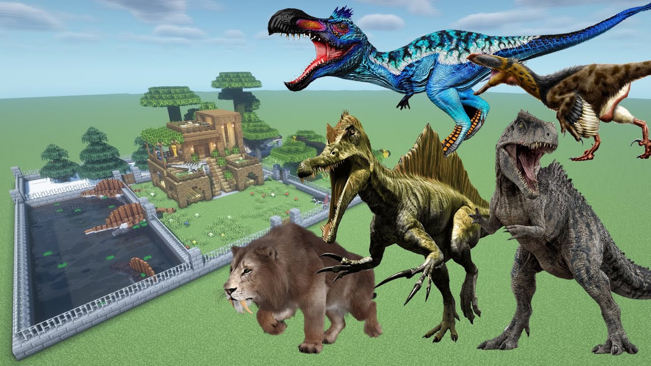 How To Make a Raphus Rex, Smilodon, Achillobator, Giganotosaurus, and ...