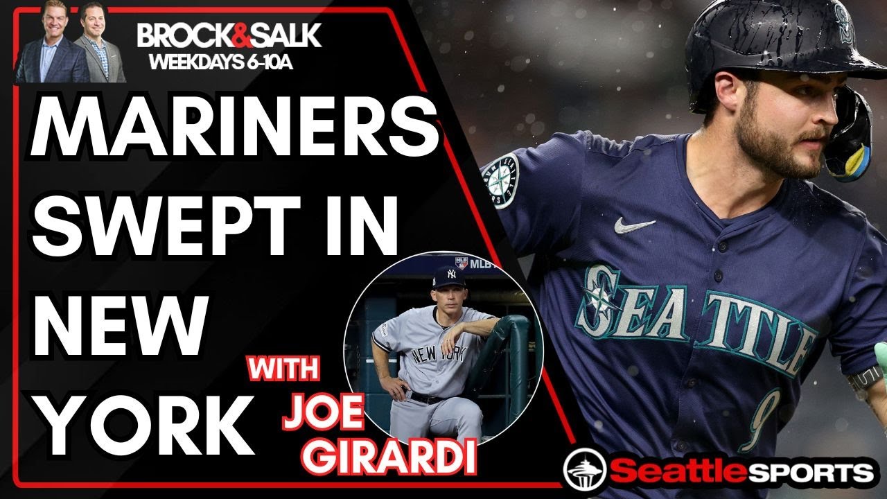 Joe Girardi Reacts to #Mariners Being Swept, Cal Raleigh's First-Half ...