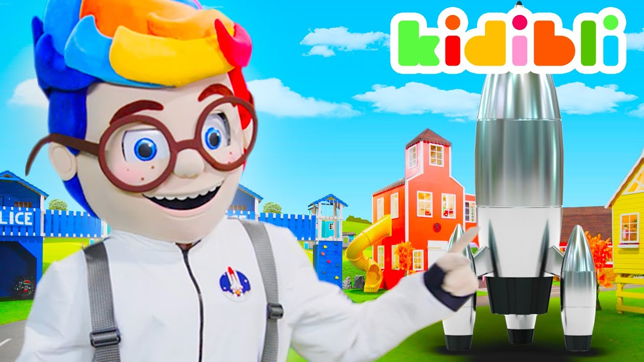 Let's be Astronauts today! | Kidibli | Animaj Kids - YouTube