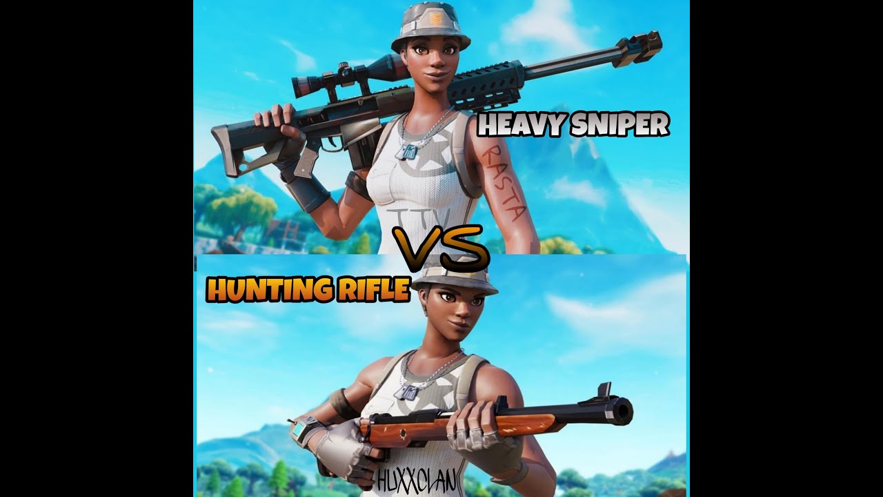 HUNTING RIFLE VS HEAVY SNIPER OCE RECON EXPERT - YouTube