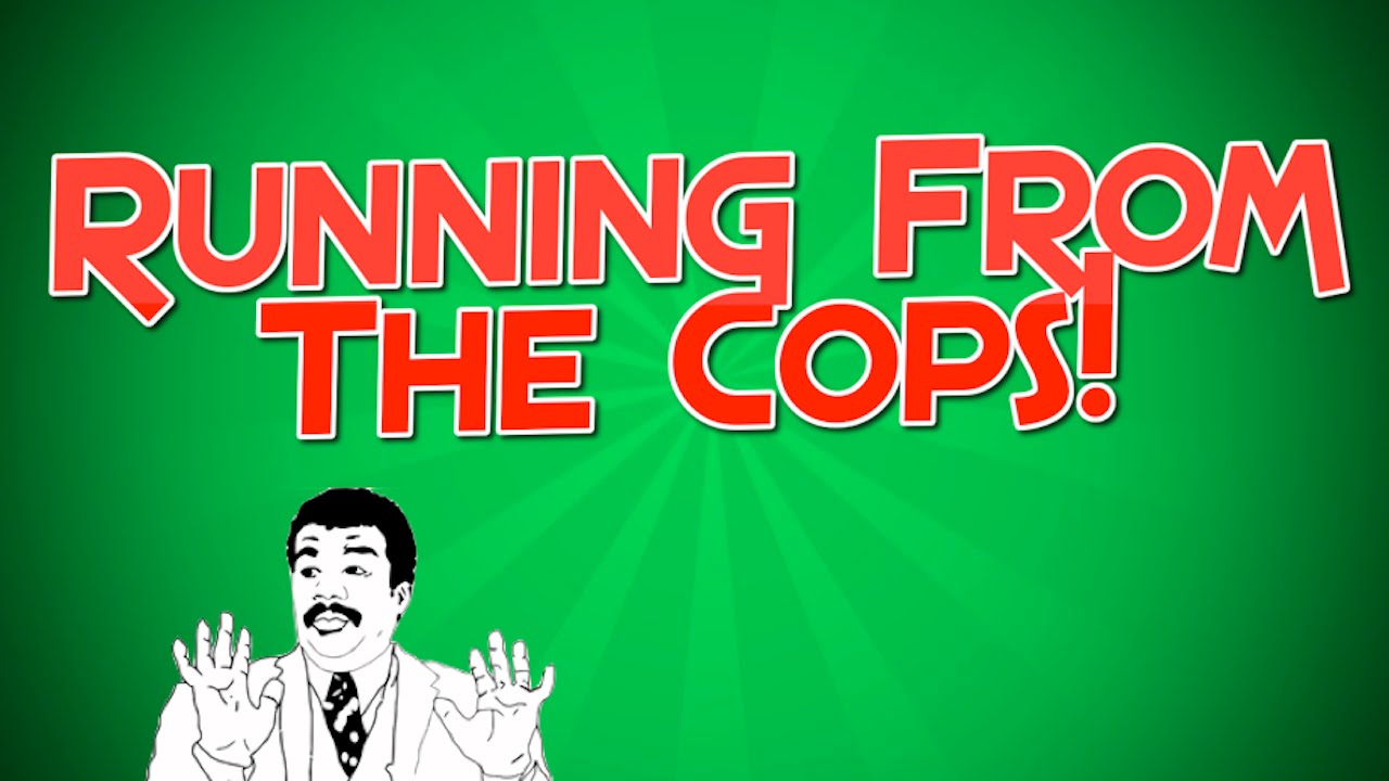 Running From the Cops! (Real Life Story) - YouTube