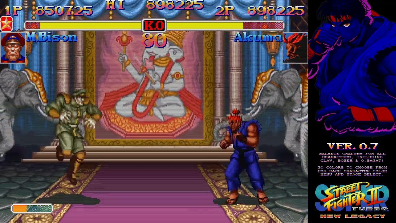 Super Street Fighter II Turbo - New Legacy (v0.7) - Dhalsim's Stage ...