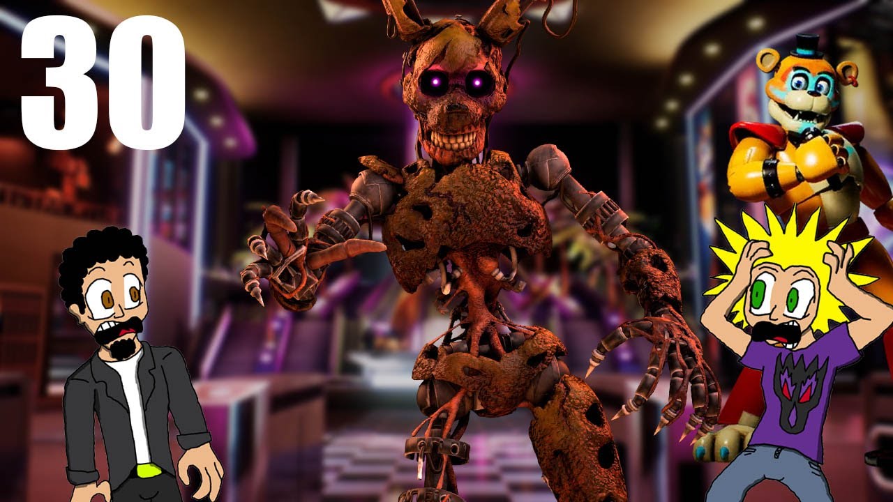 FNaF: Security Breach Episode 30: Stuck in a Bin - Nightmare Dragon ...