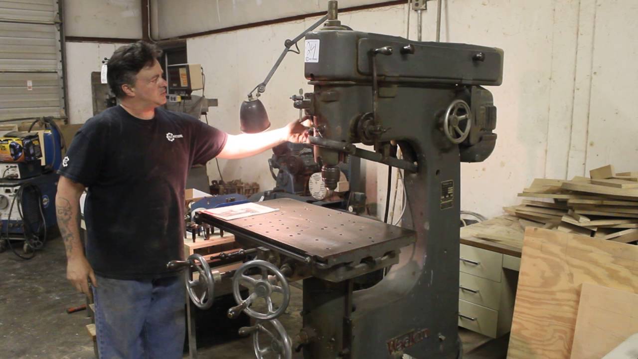 Lot 24 Wadkin L Q Pattern Mill - YouTube