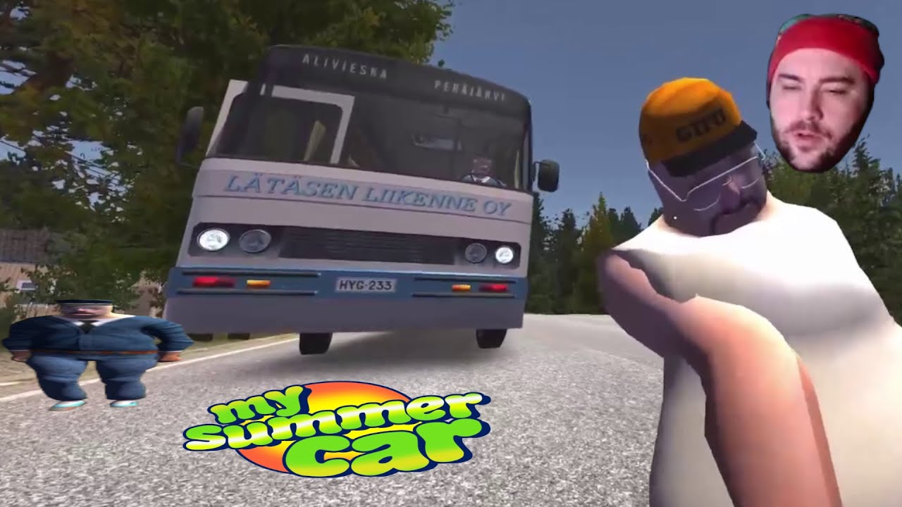 Can Uncle Ride the Bus? - My Summer Car Stream - YouTube