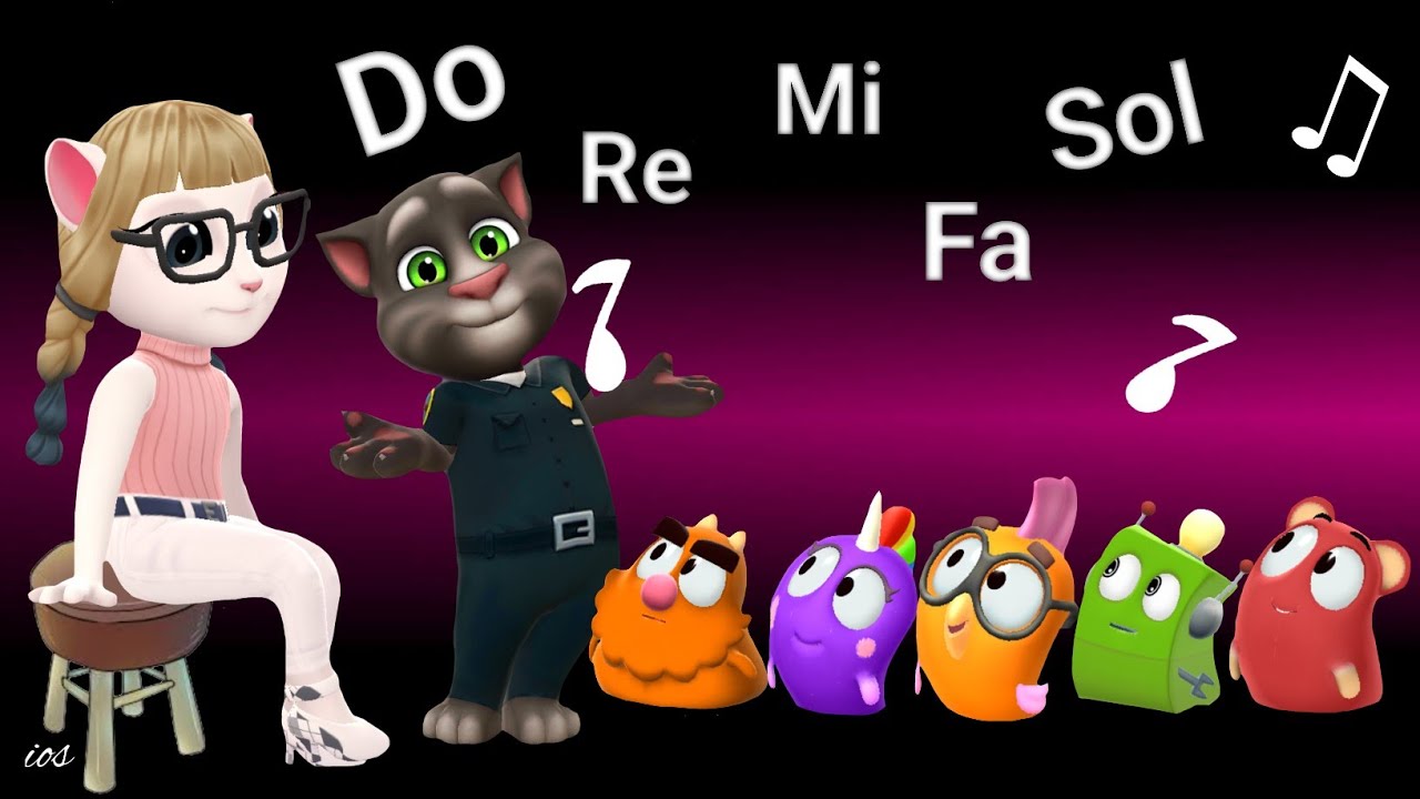 My Talking Tom Friends - PET vs TOM FRIENDS - Do Re Mi Fa Sol - YouTube